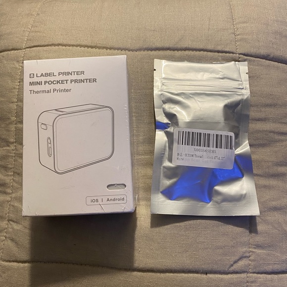 Other | P15 Label Maker With Tapemini Portable Bluetooth Thermal ...